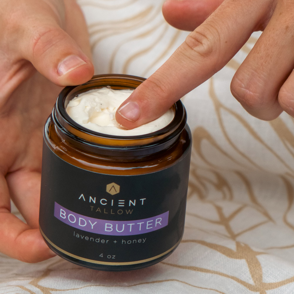 Lavender & Honey Tallow Body Butter - Ancient Tallow